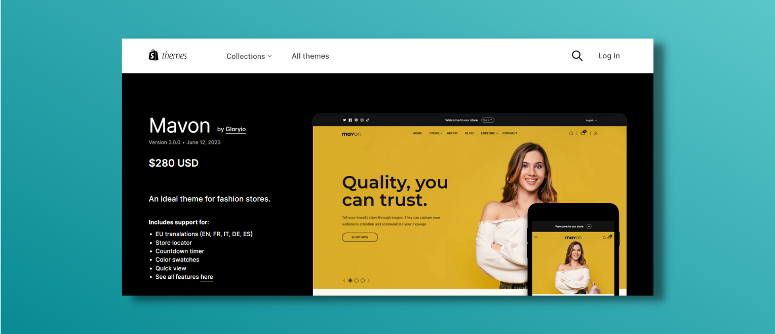 9 Of The Best Shopify Themes For Clothing Stores ReConvert